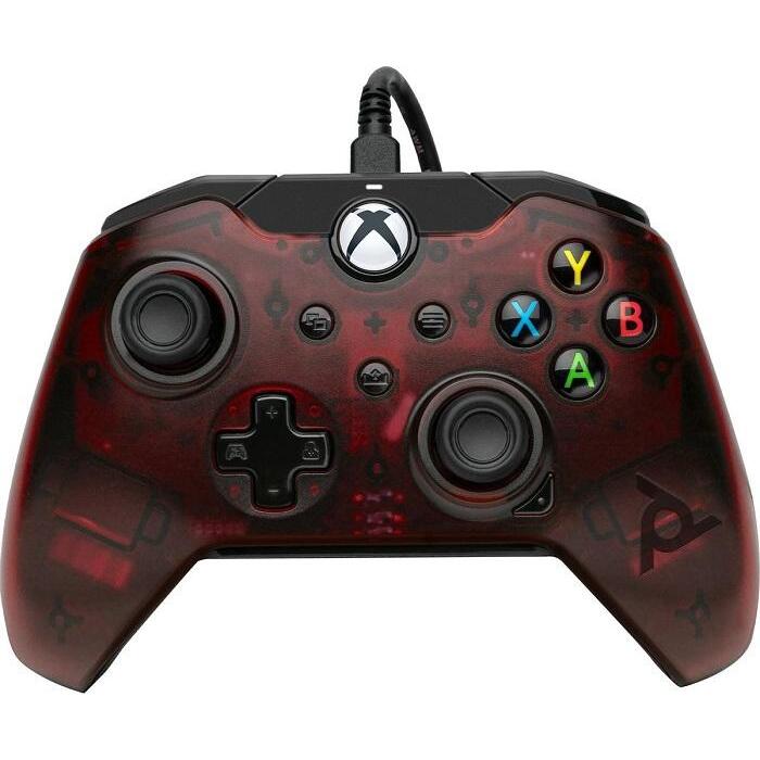Xbox Series Controller Wired - Rood transparant - PDP Gaming (XS) - €35.99